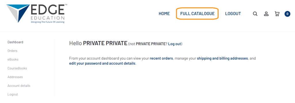 How to place an order - EDGE Education